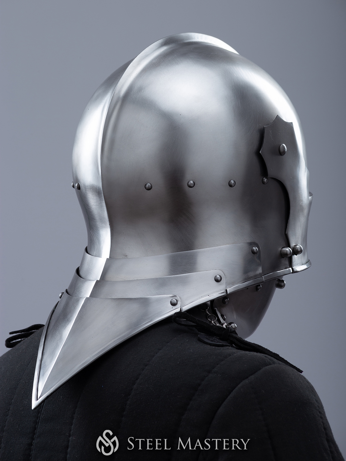 Visored french sallet with bevor - 15th century