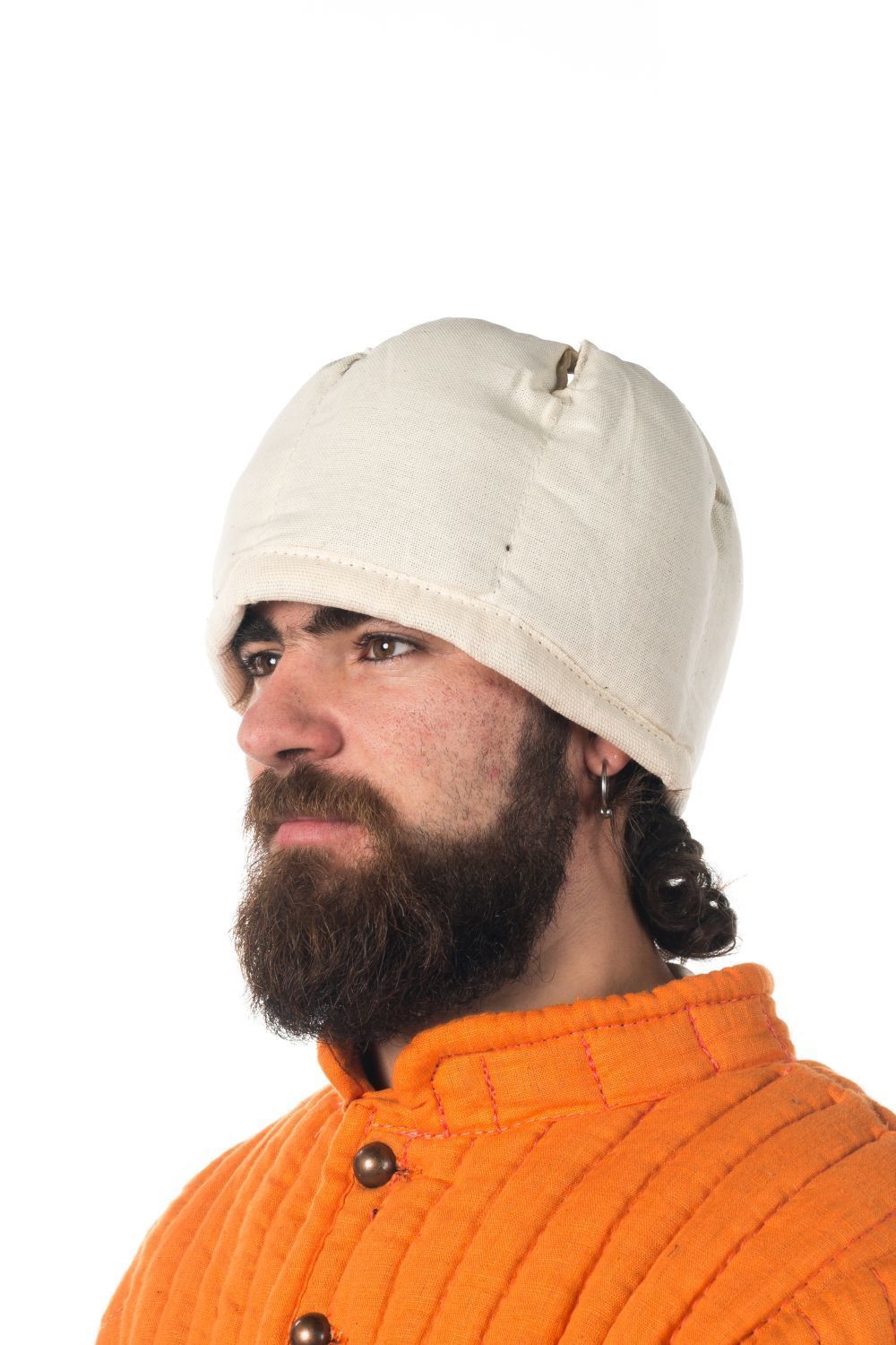 Liner for sallets, norman and conical types helmet