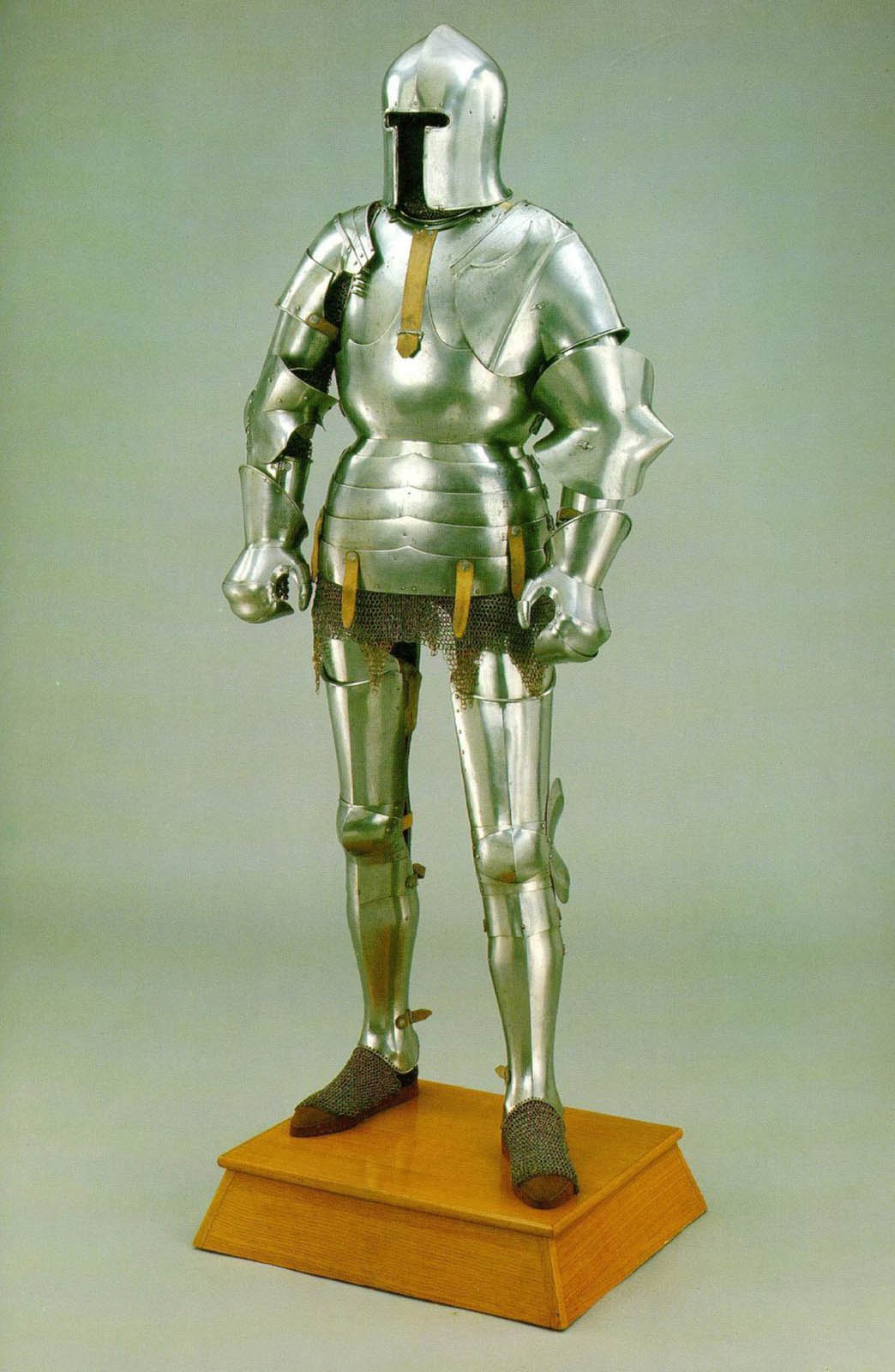 Milan-style arms plates with couter 1450-1485 years, a part of