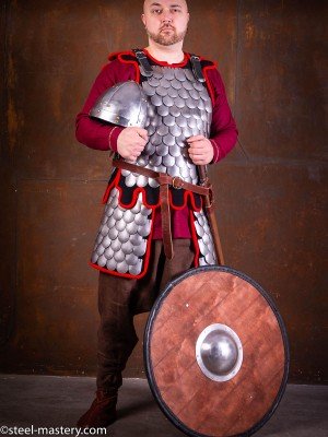 Scale body armour and plates — Medieval scale plate armor | Steel Mastery