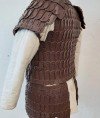 Leather lamellar armor