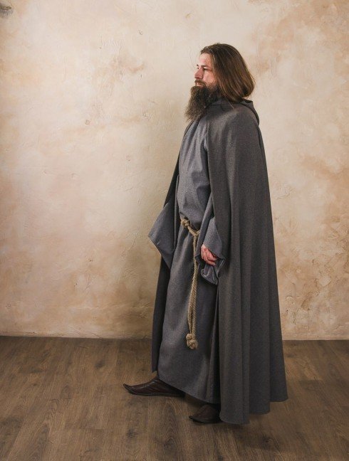 Cloak with hood, a part of fantasy-style costume