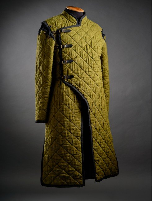 HEMA style gambeson with diamond stitching