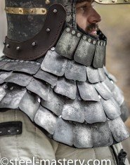 Scale body armour and plates — Medieval scale plate armor | Steel Mastery