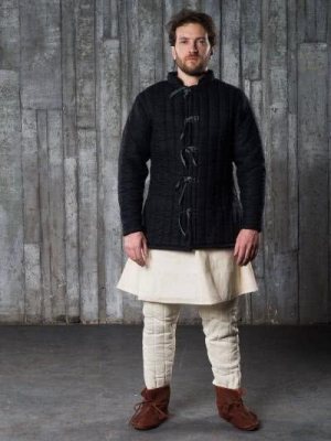 Gambison - medieval body armor.