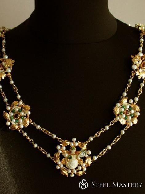 Medieval Knight collar Photogallery made by Steel-mastery.com