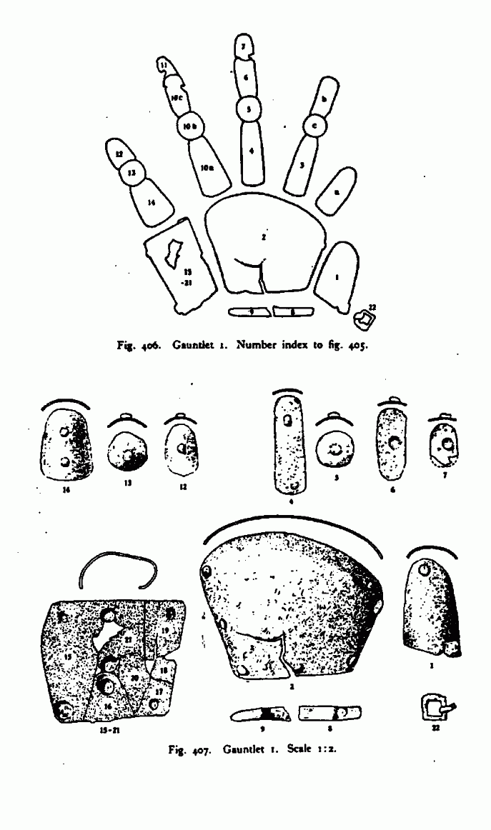 Brigandine gauntlets - mid 14th century