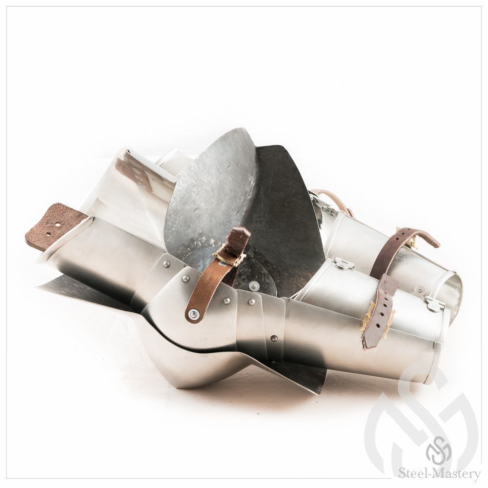 Metal bracers, couters and full arms Photogallery made by Steel-mastery.com