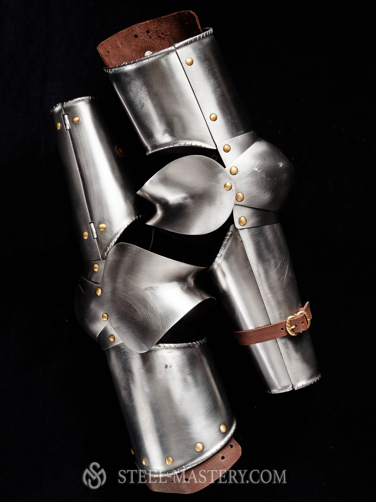 Metal bracers, couters and full arms Photogallery made by Steel-mastery.com