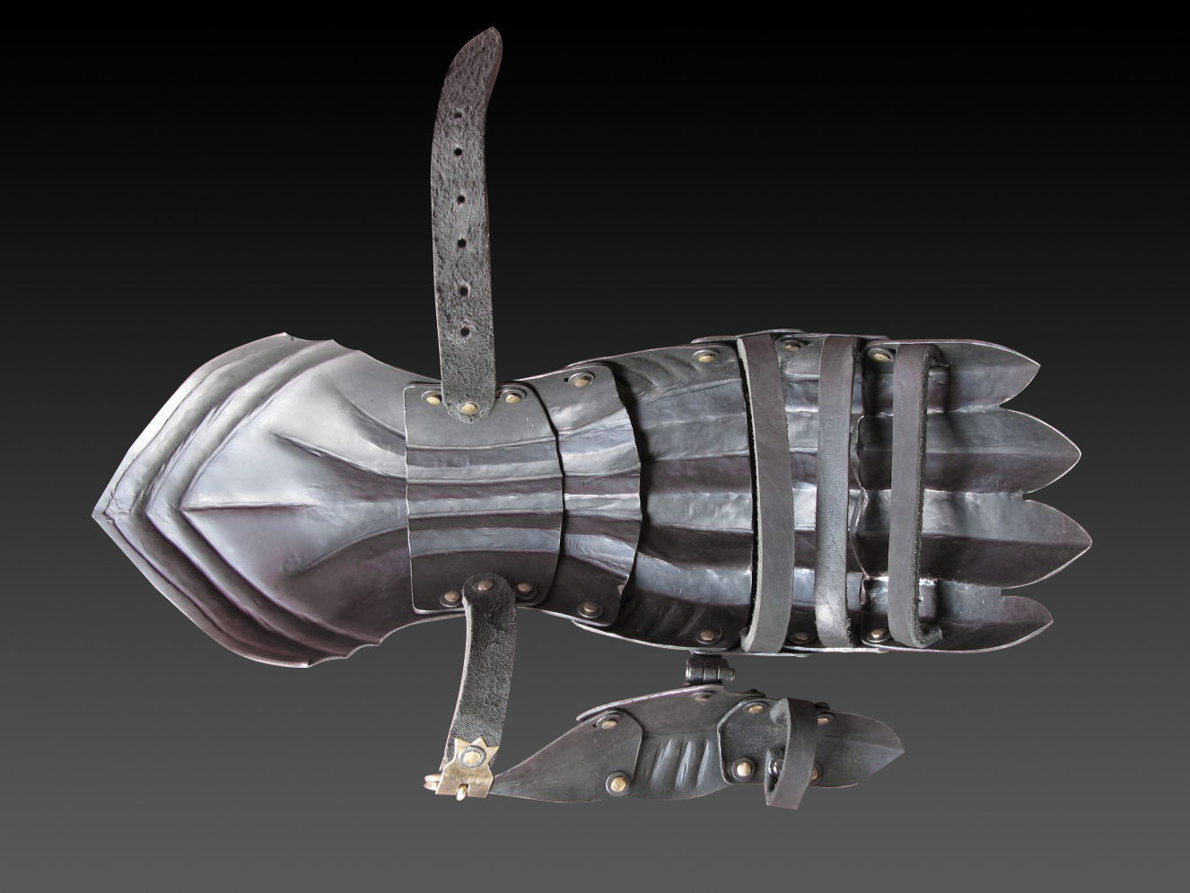 Gothic finger gauntlets