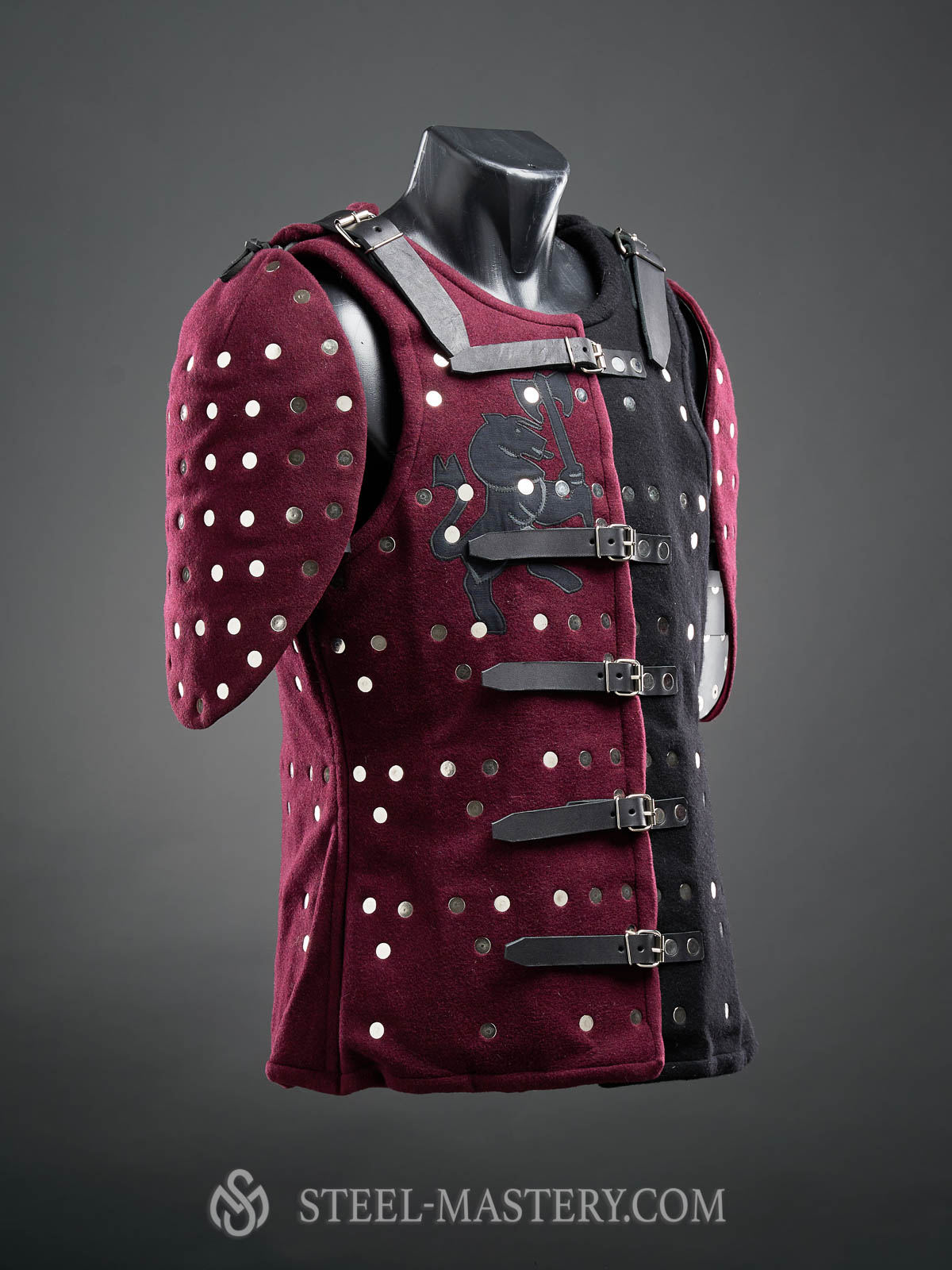 Brigandine armor Photogallery made by Steel-mastery.com