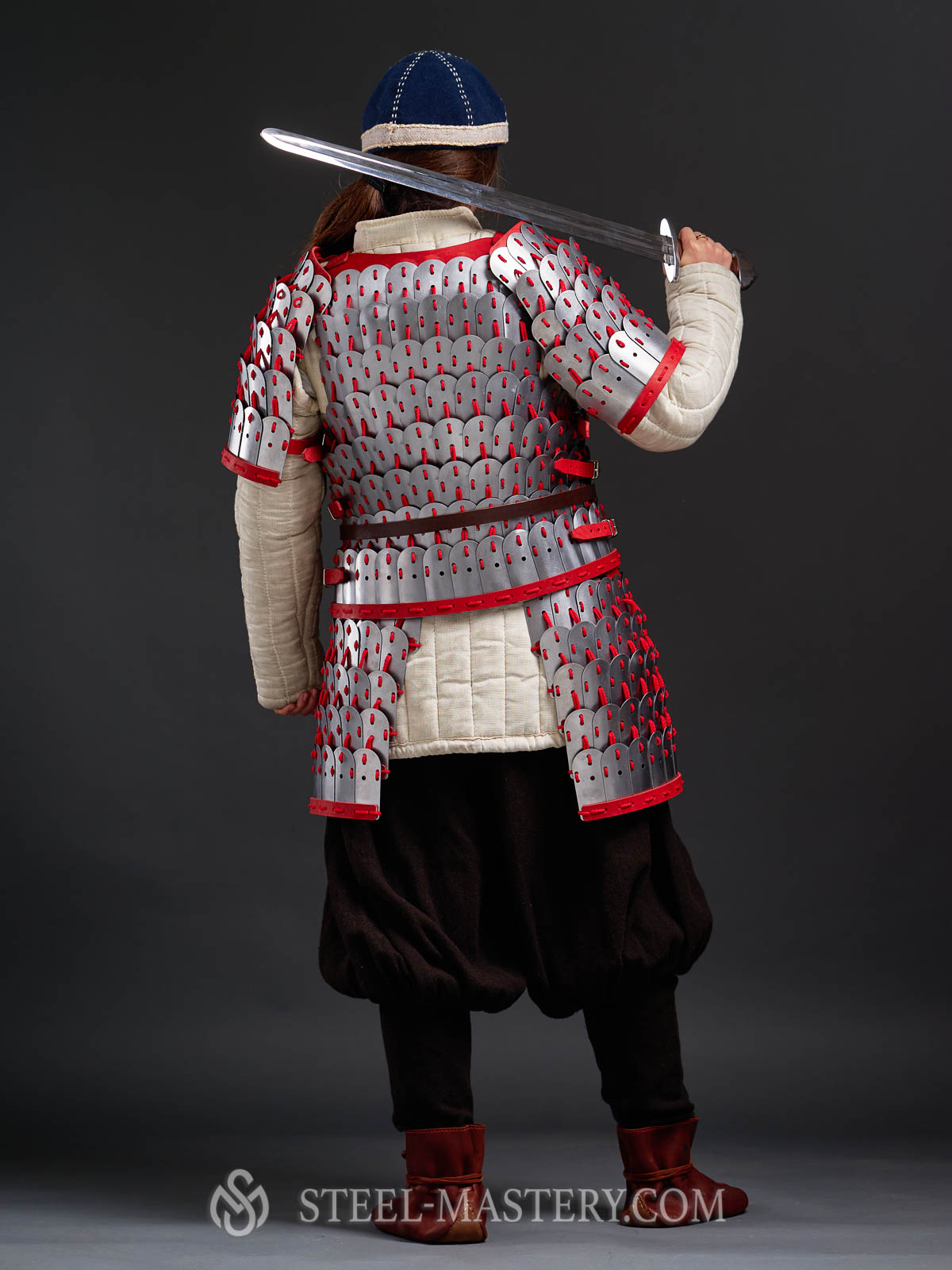 Scale, mail, lamellar armor Photogallery made by Steel-mastery.com