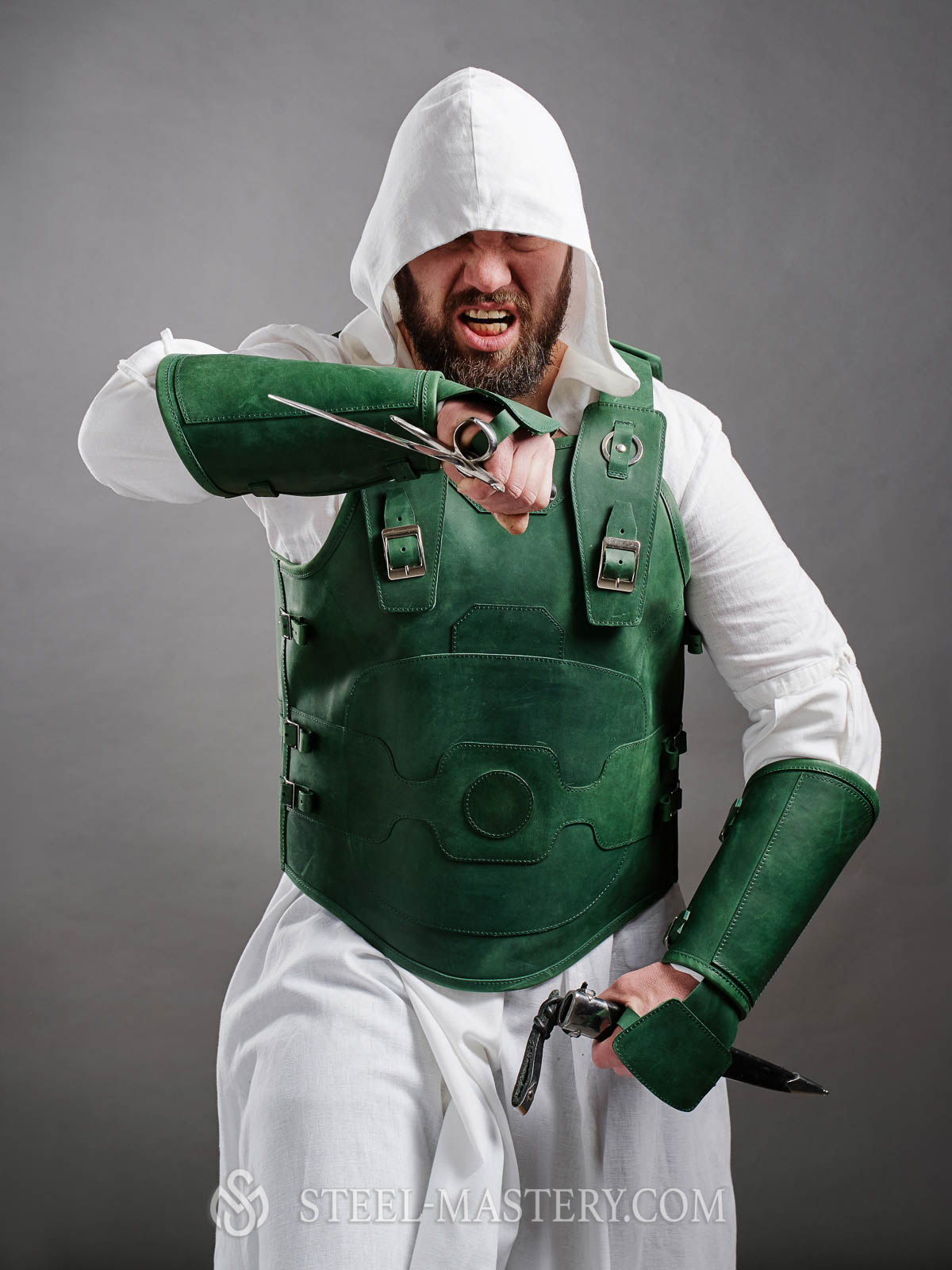 LARP and fantasy arm protection Photogallery made by Steel-mastery.com