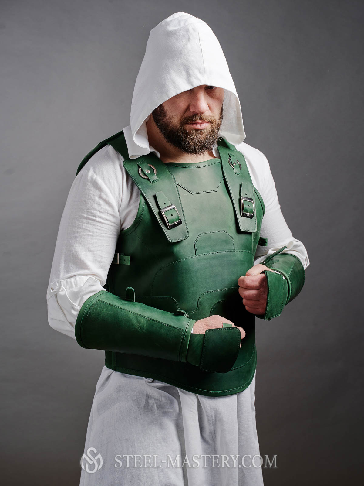 Leather armour Photogallery made by Steel-mastery.com