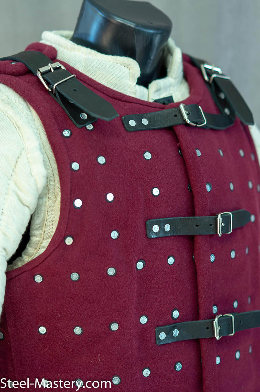 Brigandine armor Photogallery made by Steel-mastery.com