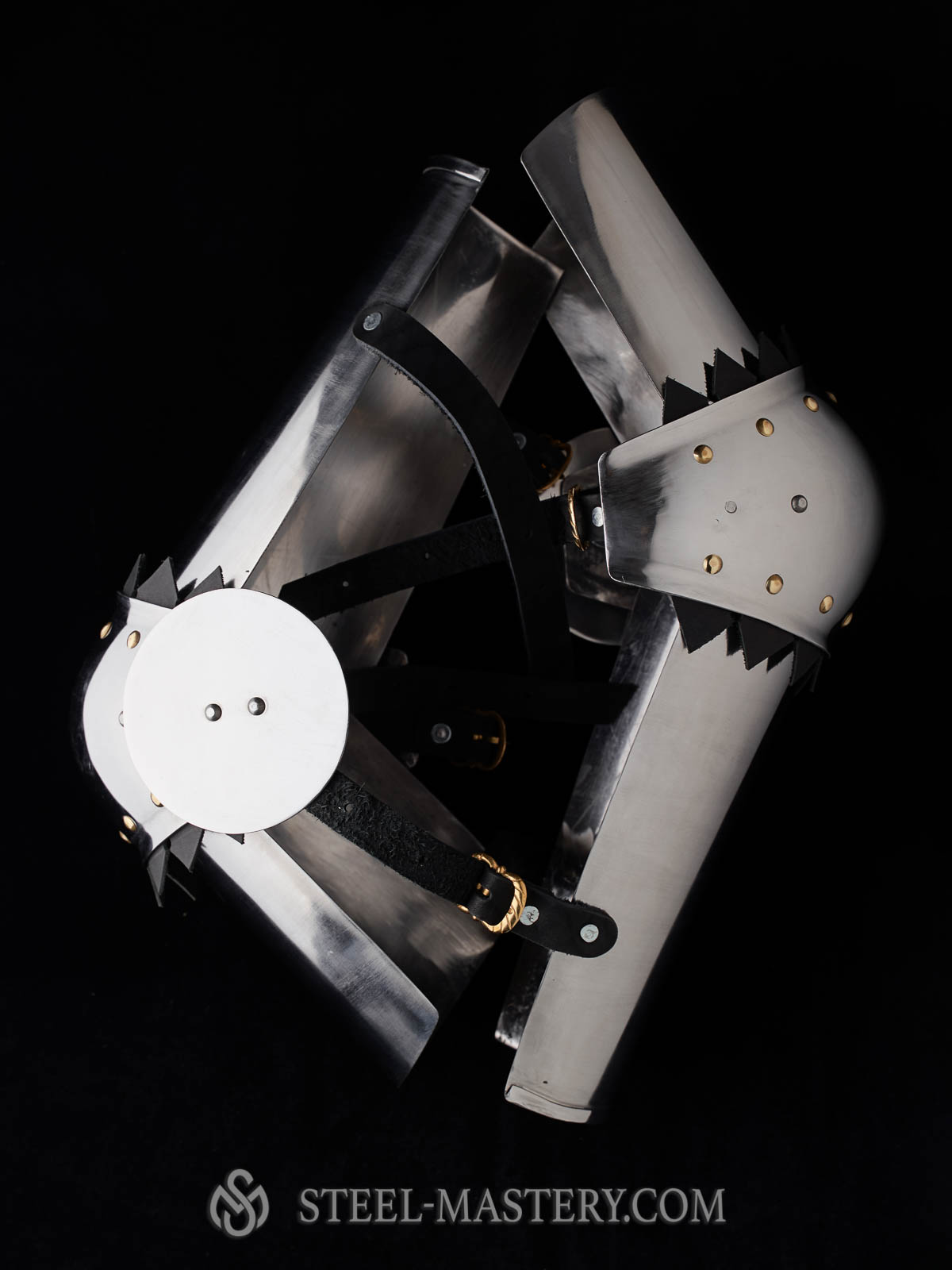 Metal bracers, couters and full arms Photogallery made by Steel-mastery.com