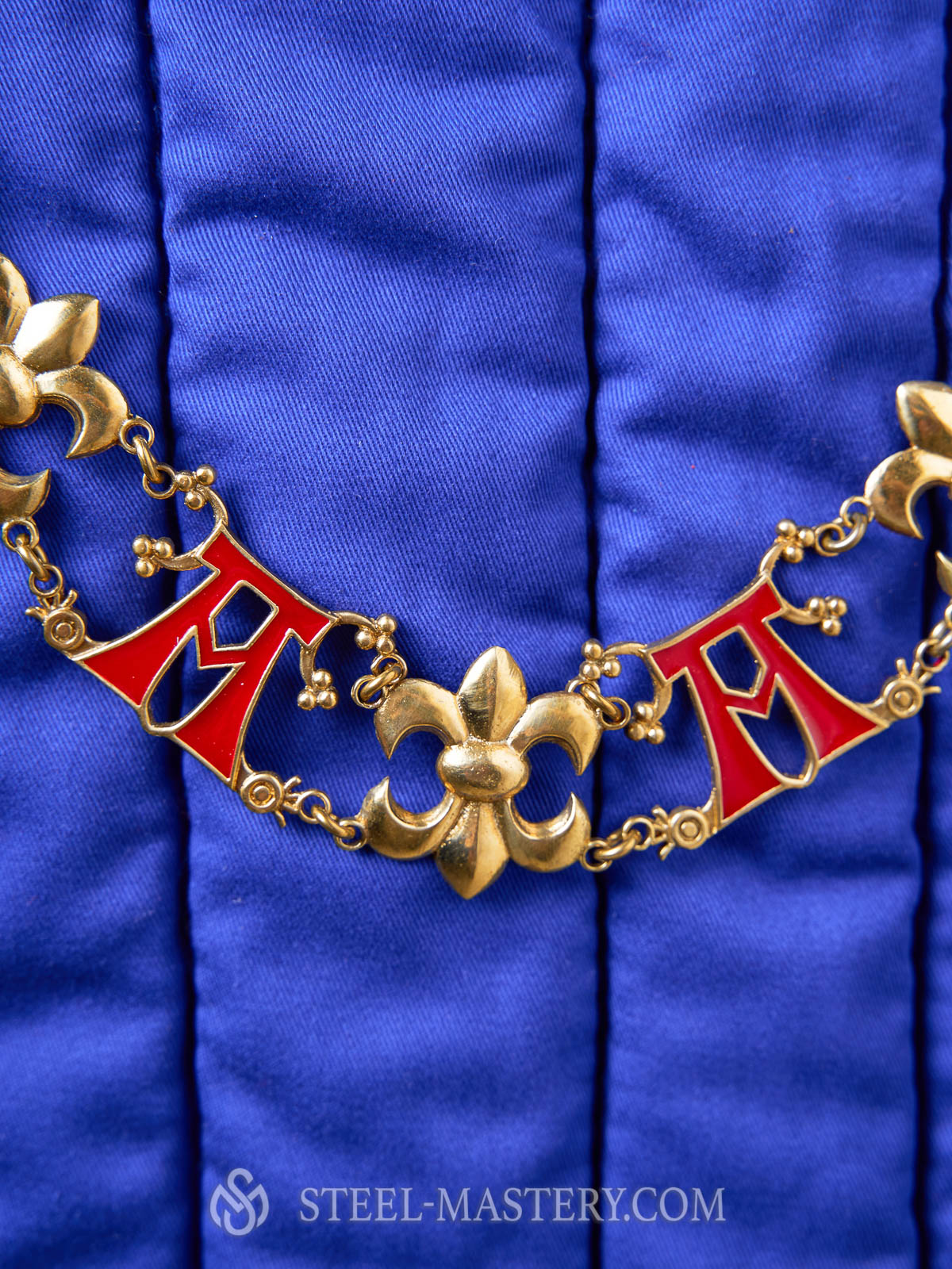 Medieval Knight collar Photogallery made by Steel-mastery.com