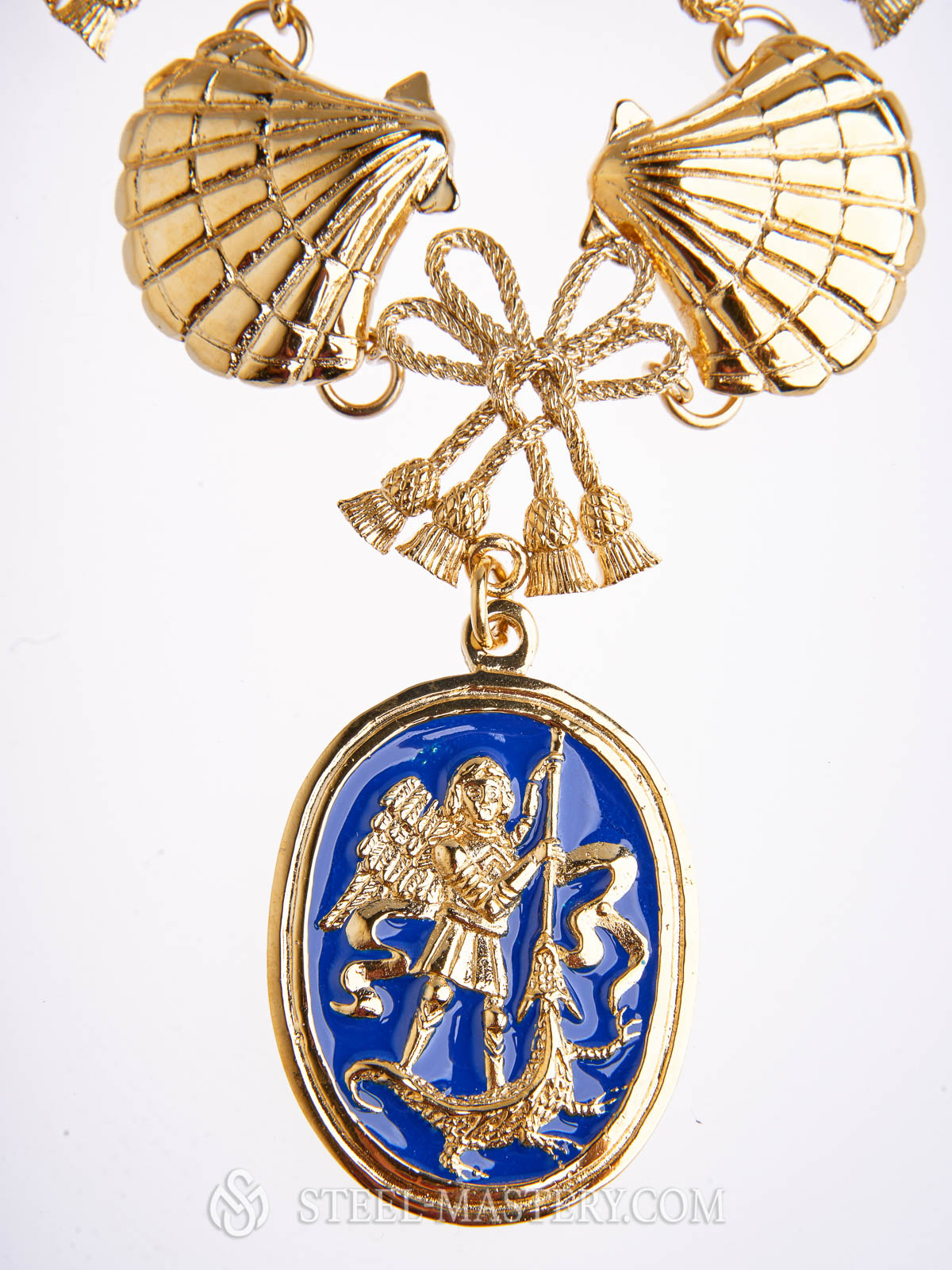 Medieval Knight collar Photogallery made by Steel-mastery.com